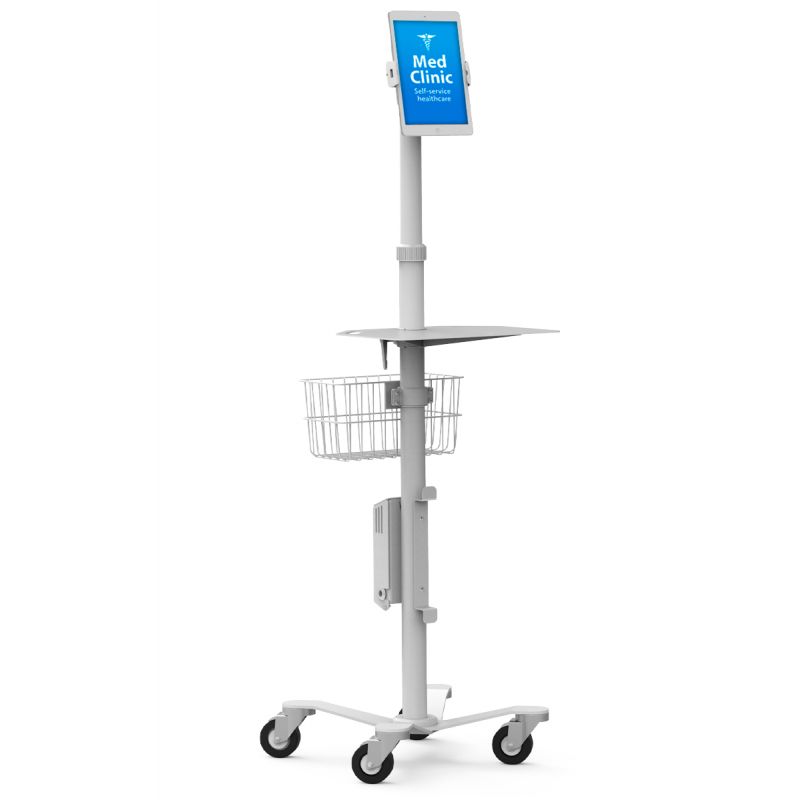 Universal Tablet Medical Rolling Cart