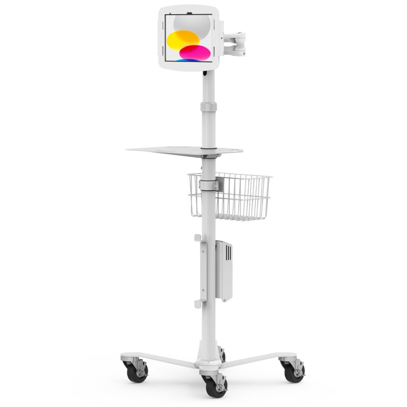 iPad Medical Rolling Cart - Rise Freedom Extended