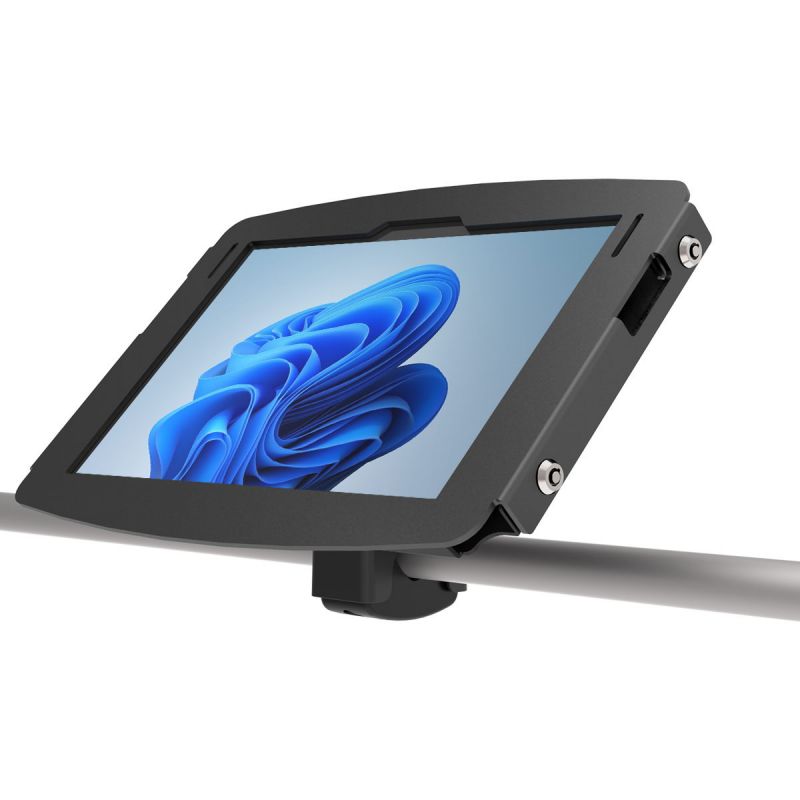 Surface Pro/Go Enclosure Rail Mount - Space Rail