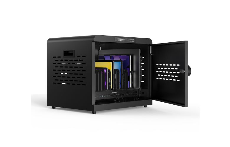 Charging & Locking Cabinet for 16 Notebooks & Tablets – USB-C PD 3.0 ...
