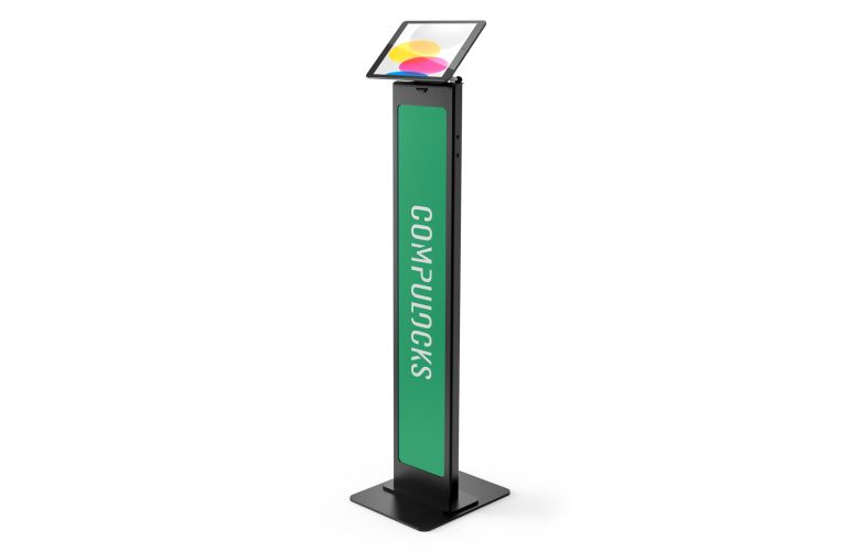 Magnetic Floor Stand with Brandable Panel - Magnetix