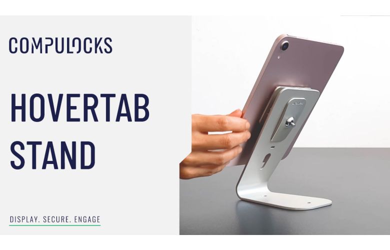 lockable tablet stand