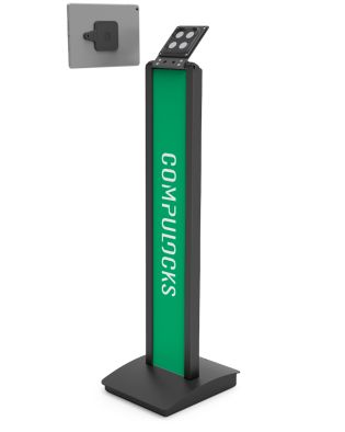 Magnetic Secured Tablet Rail Mount - Rail Magnetix by Maclocks