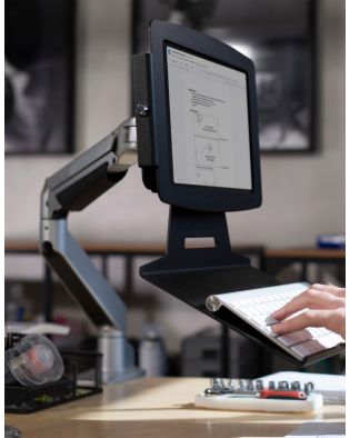 iPad Wall Mount with Swing Arm - Space Swing Arm