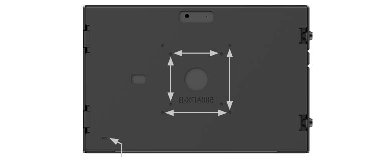 Microsoft Surface Pro/Go Security Wall Mount - Apex