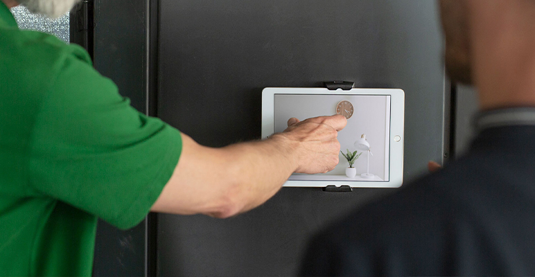 Universal Tablet Wall Mount with Clamps - Cling VESA