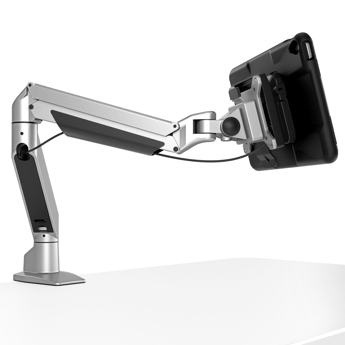 iPad (10-11 gen) Arm Mount with Cable-free Charging - PowerMove Reach Arm