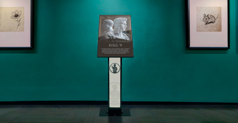 Brandable VESA Floor Stand for Screens Up to 32 Inches